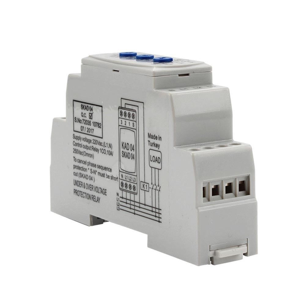 Skad04 3-Phase Overvoltage Undervoltage Phase Sequences Protection ...