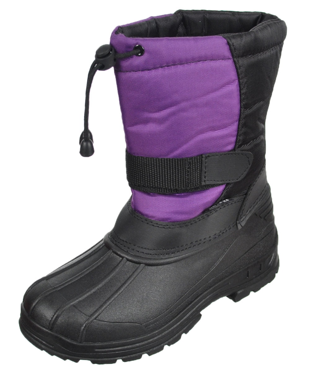 Skadoo Girls "Snow Goer" Boots (Youth Sizes 13 - 6) - black/purple, 5 ...