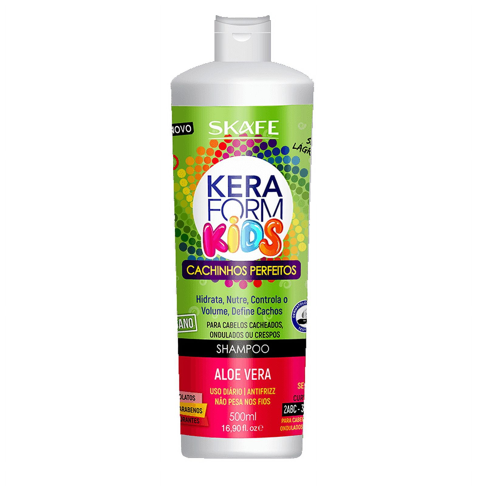 Skafe - Linha Keraform (Kids) - Shampoo Cachinhos Perfeitos 500 Ml ...
