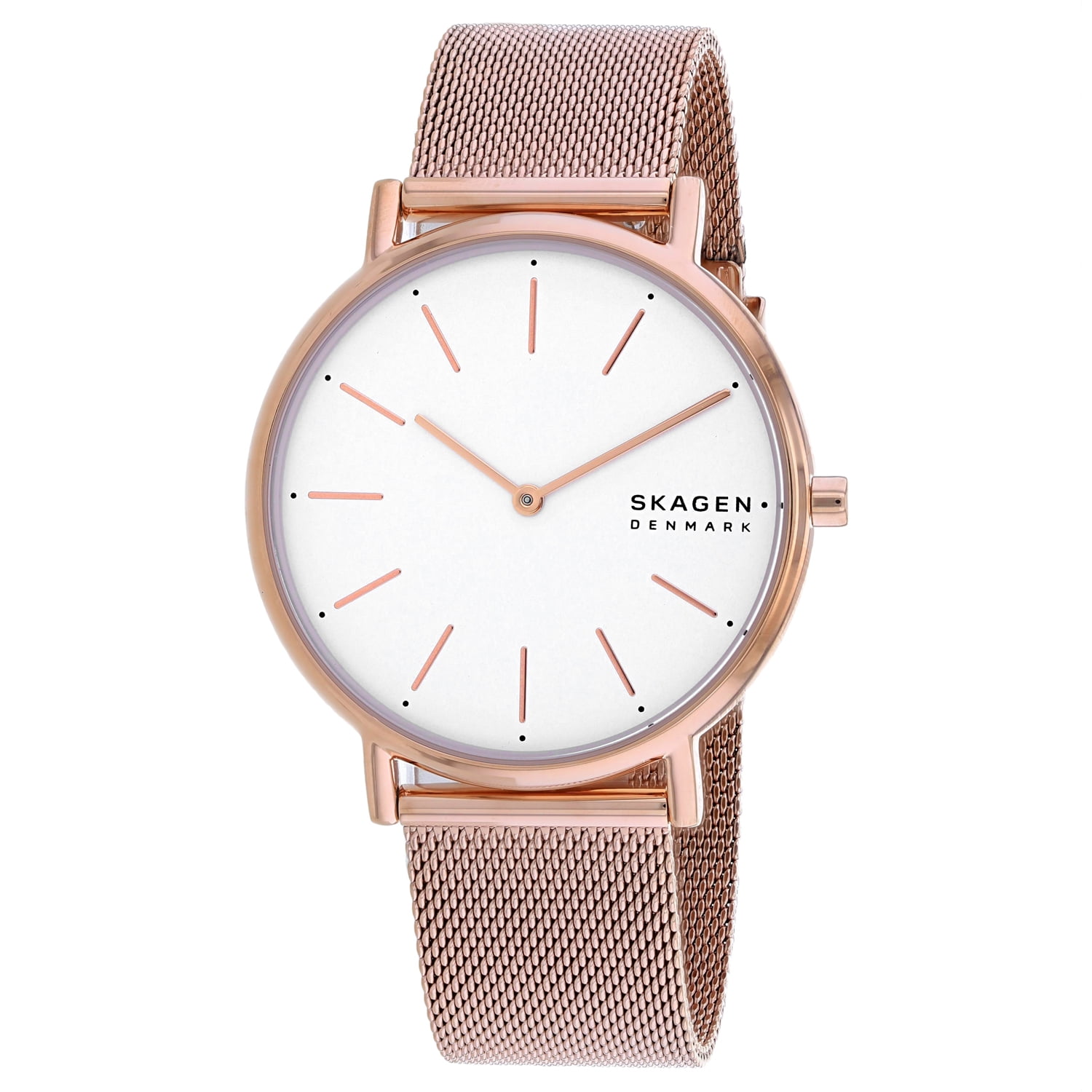 Skagen Women's Signatur White Dial Watch - SKW2784 - Walmart.com