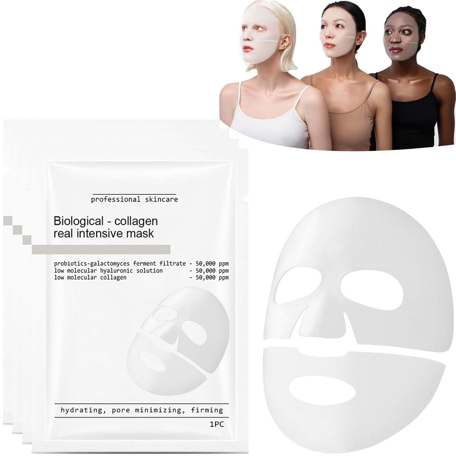 Skaind Collagen Glow Mask Overnight - HydraGlow Deep Face Mask, Bio ...