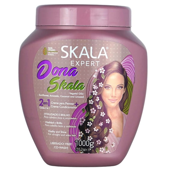 Skala Dona Hair Cream, Nourishment and Hydration for Wavy and Straight ...