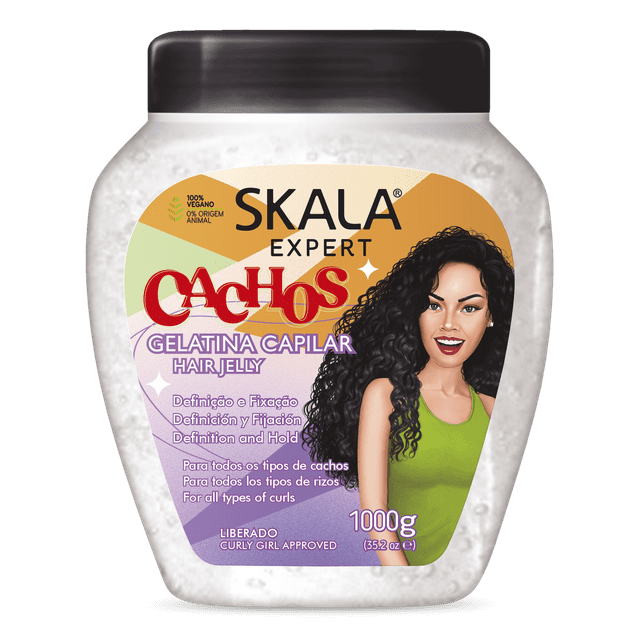 Skala Expert Gelatina Capilar Cachos 1kg(35.2oz) - Ultimate Curl ...