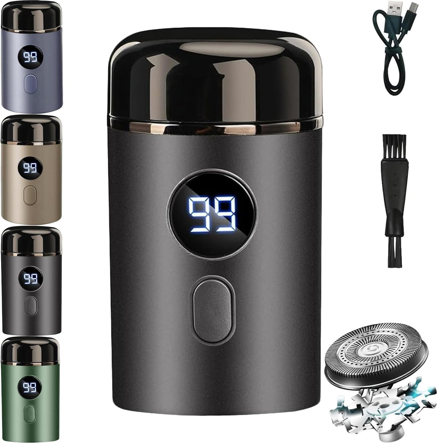 Skandara Shaver, Skandara Pro Mini Portable Electric Shaver for Men ...