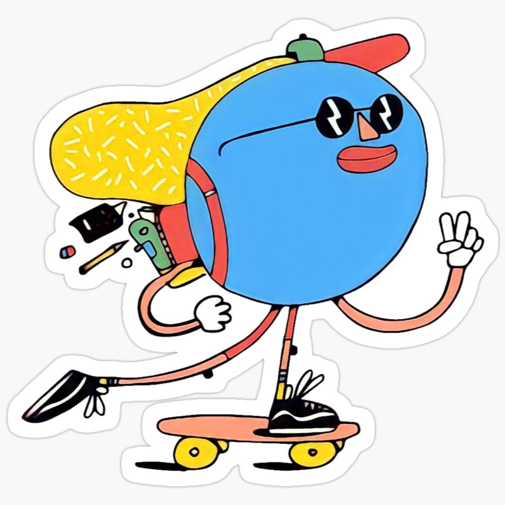 Skate Life Stickerphone Decal Water Bottle Stickers, Vinyl Stickers For ...