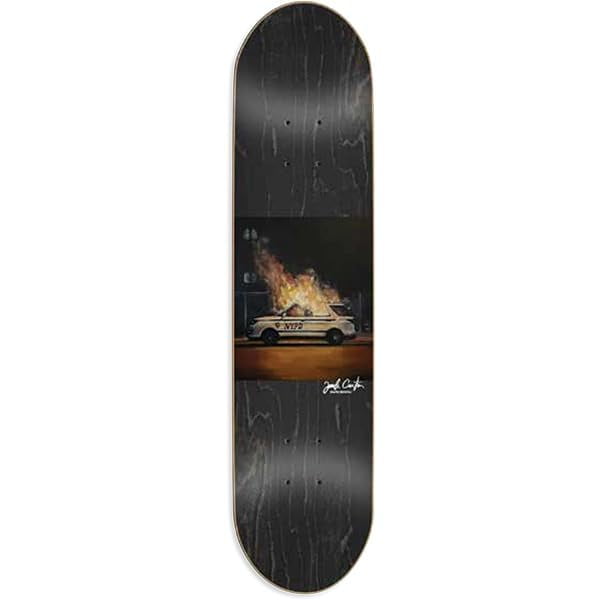 Skate Mental Curtin Cop Car Deck 8.0 - Assembled AS Complete Skateboard ...