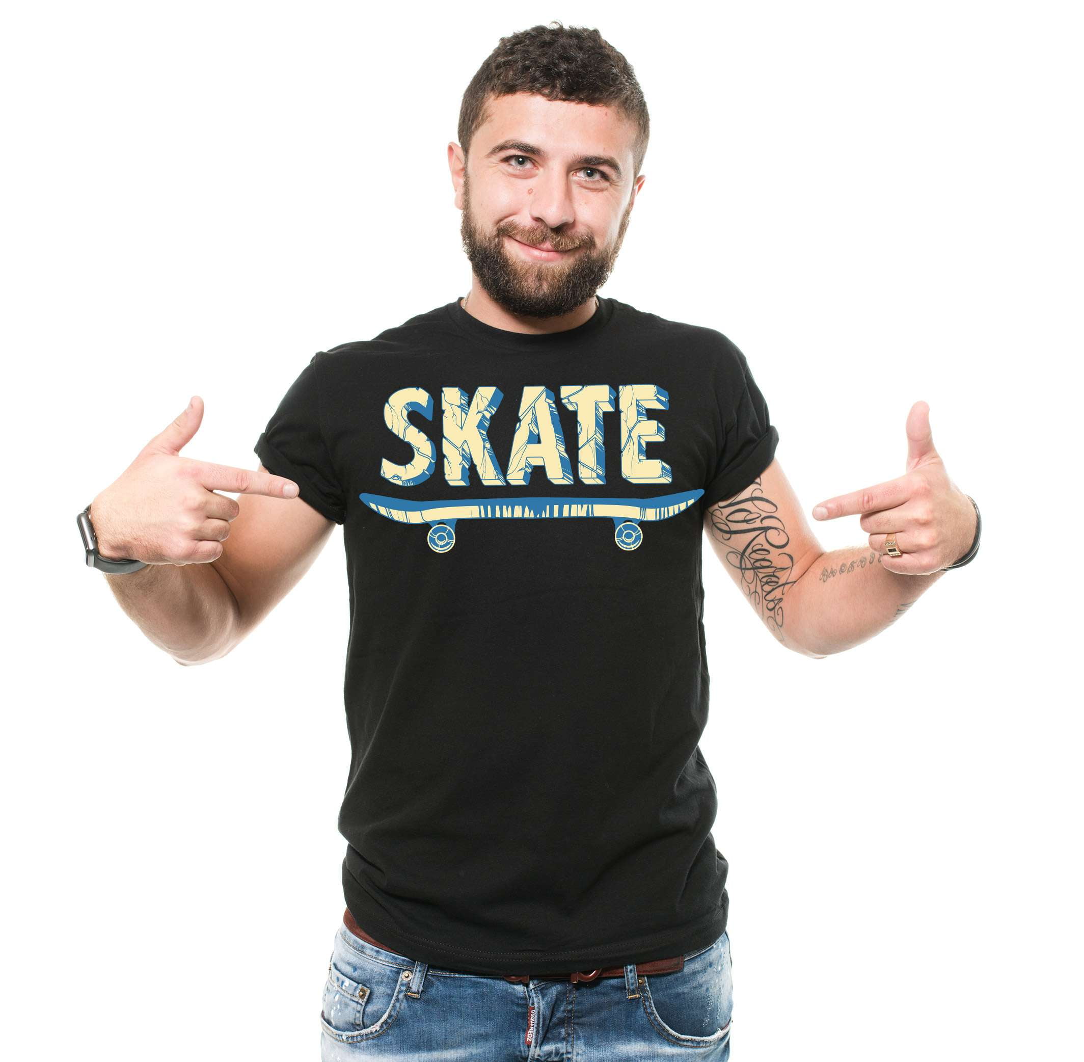 Skate Shirt Skateboarding Shirt Skater Shirts Skating T-shirt Skater Birthday Christmas Gift ...