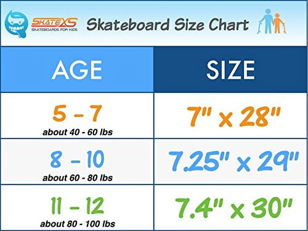 SkateXS Beginner Starboard Street Skateboard - Walmart.com