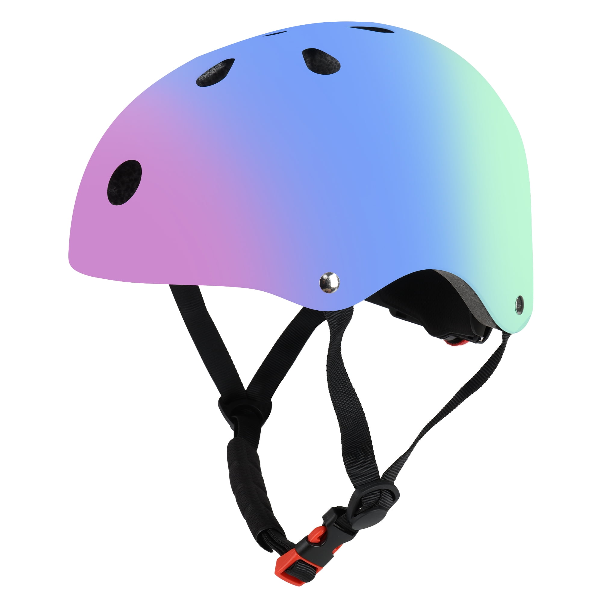 Skateboard Bike Helmet Lightweight Adjustable Multi-Sport for Bicycle ...