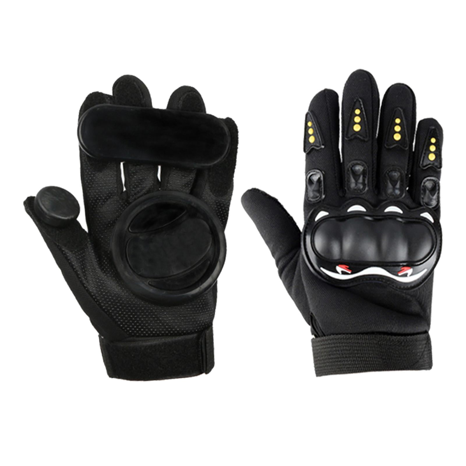 Skateboard Gloves with Sliders, Standard Longboard Downhill Slide ...