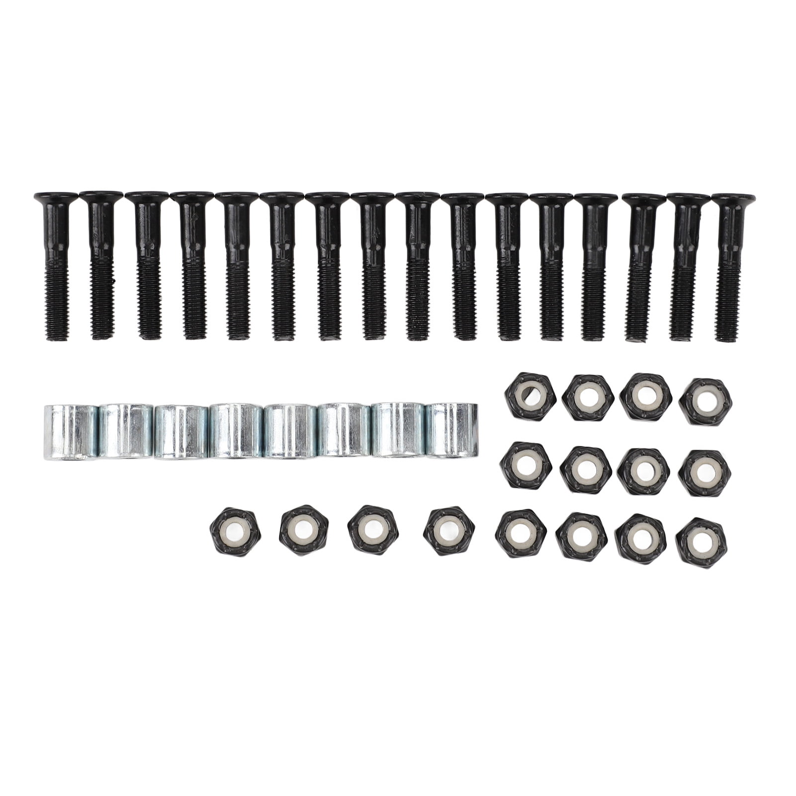 Skateboard Hardware Kit Longboard Mounting Hardware with 16 Screws 16 ...