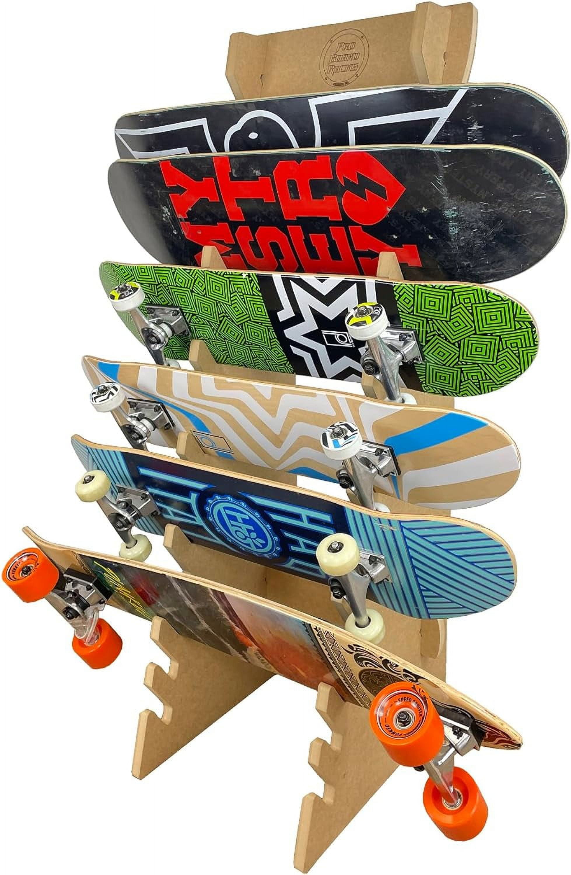 Skateboard Longboard Snowboard Floor Display Rack (The Deckhand ...