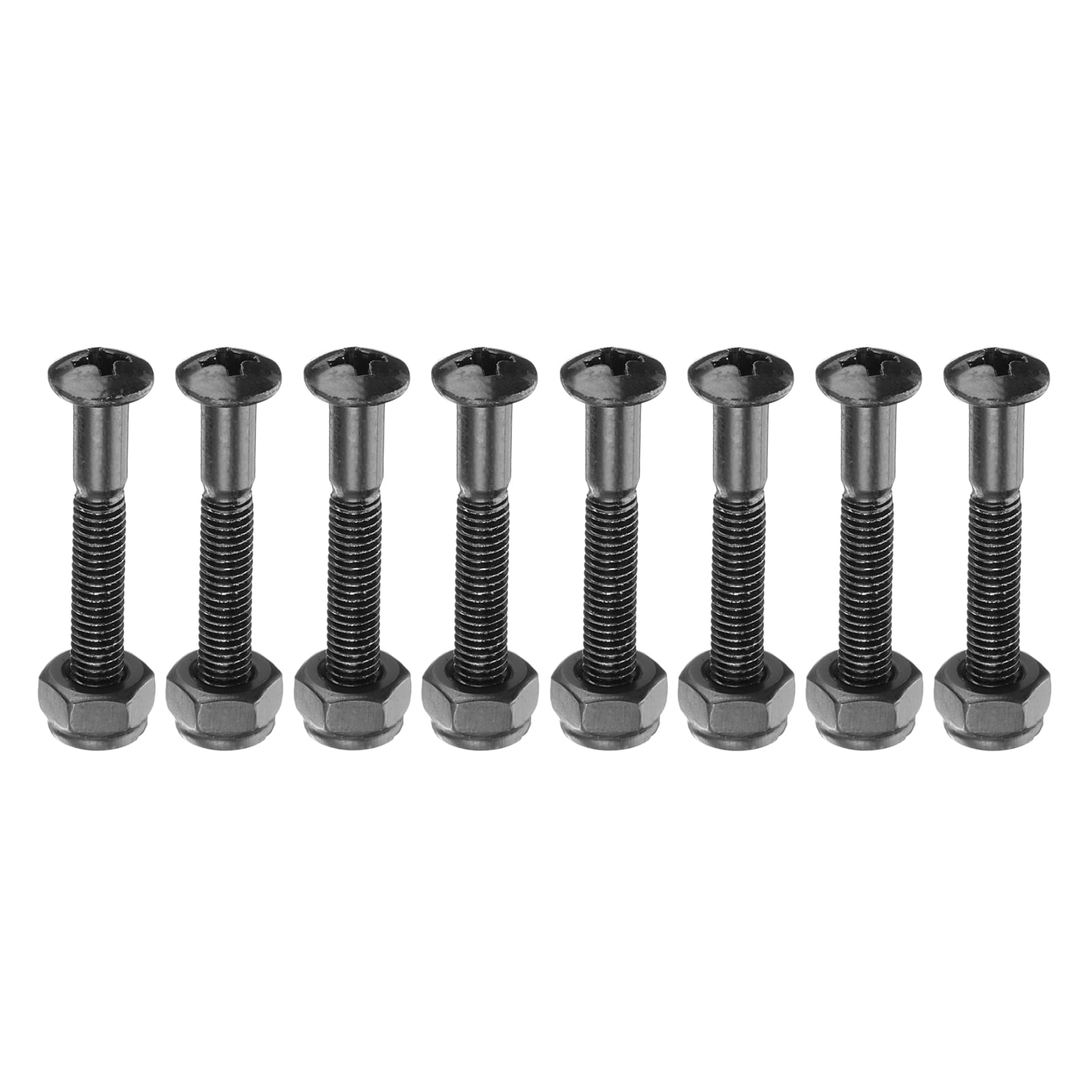 Skateboard Mounting Hardware 1-3/8" / 35mm, 8pcs Carbon Steel ...