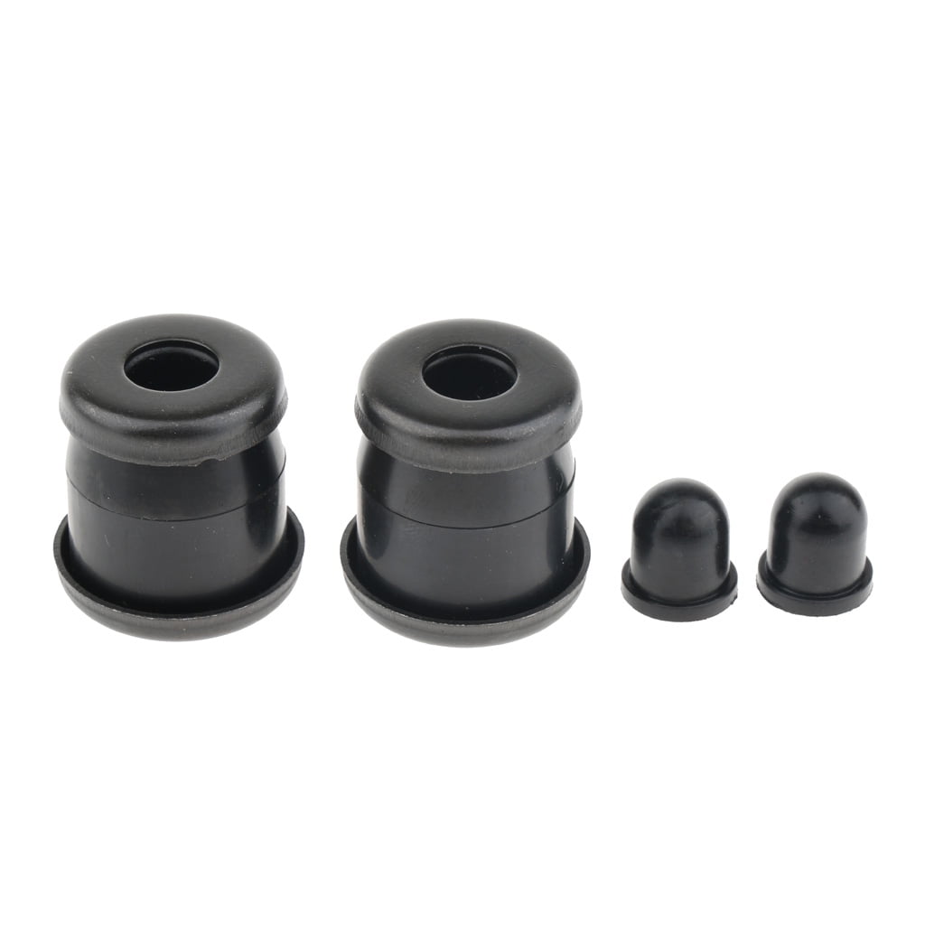 Skateboard Rebuild Bushings Washers Cups for 2 Trucks 3.25in Black ...