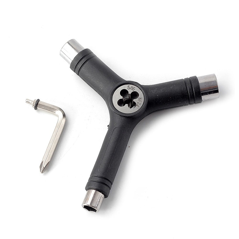 Skateboard Tool Set - Multi-Function Y-Wrench & L-Type Wrench for ...