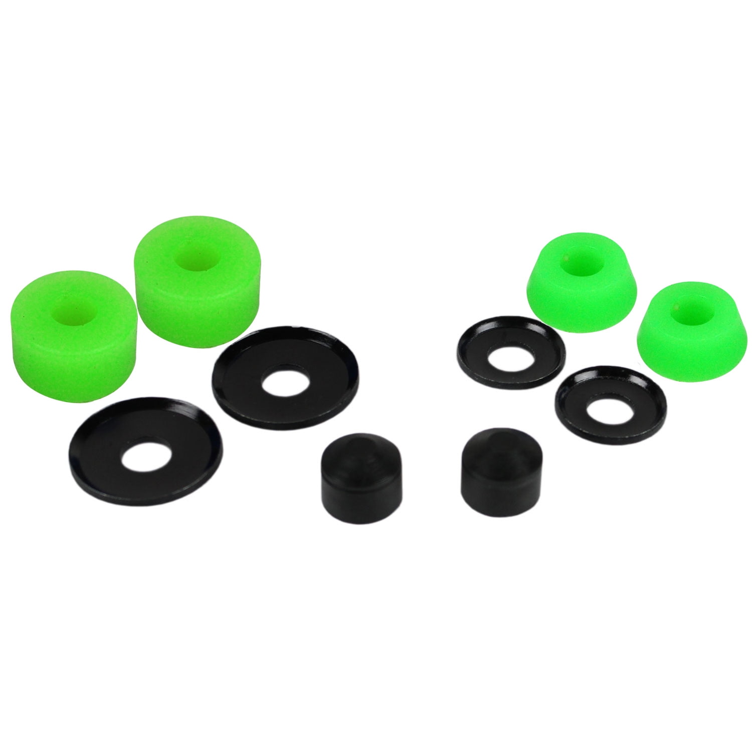 Skateboard Truck Rebuild Kit Soft/Med 92A Bushings Washers Pivot Cups ...