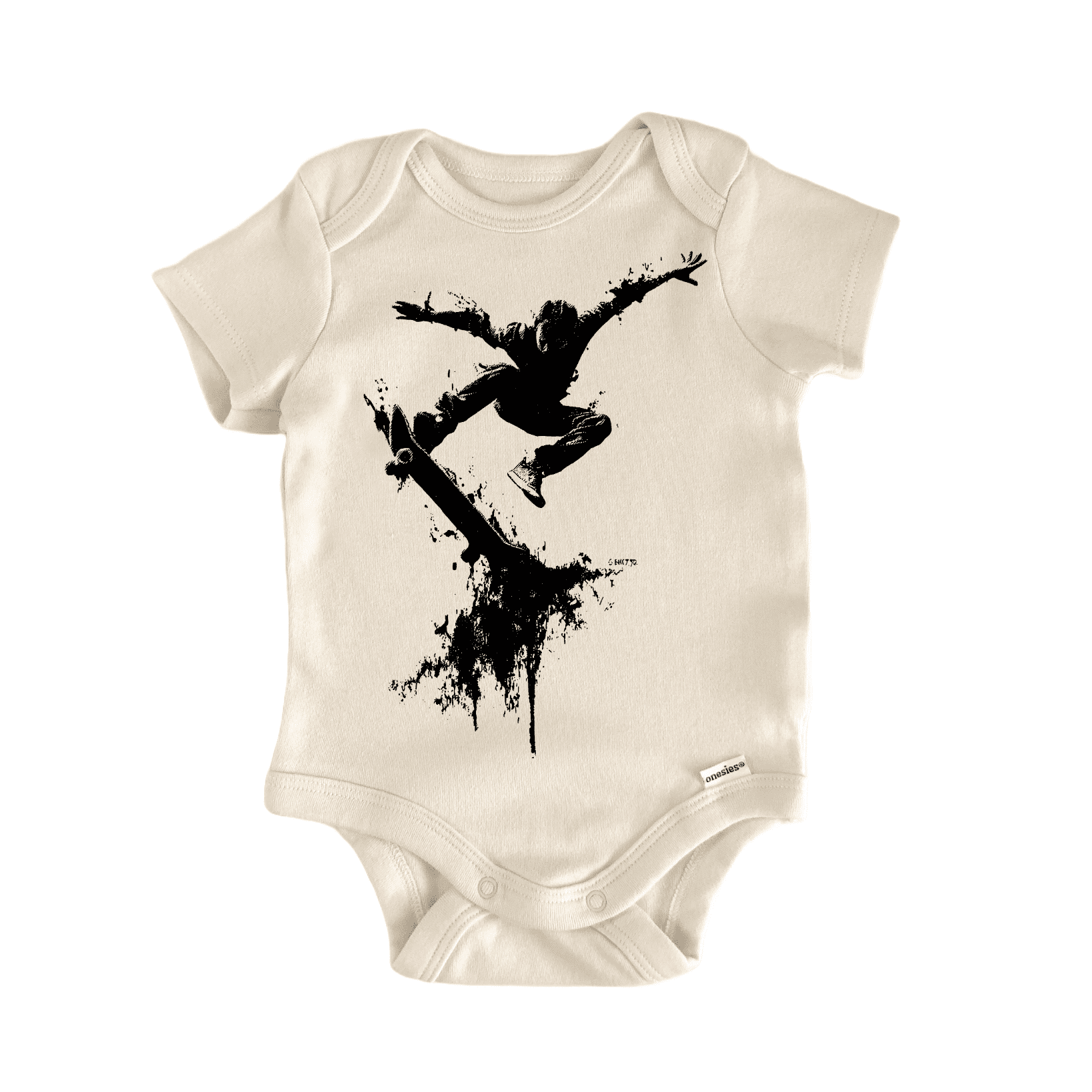 Skateboarding Skateboard Trick - Baby Bodysuit - Walmart.com