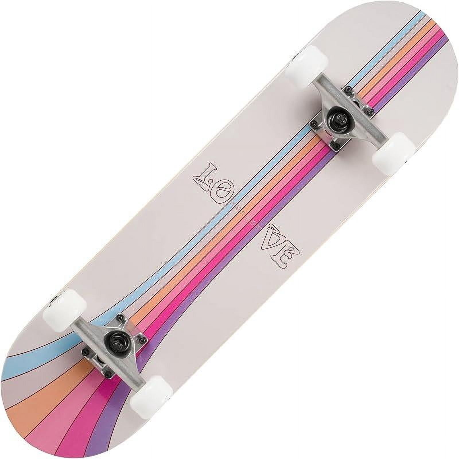 Skateboards for Beginners,31 * 8 inches Complete Skateboards for Kids ...