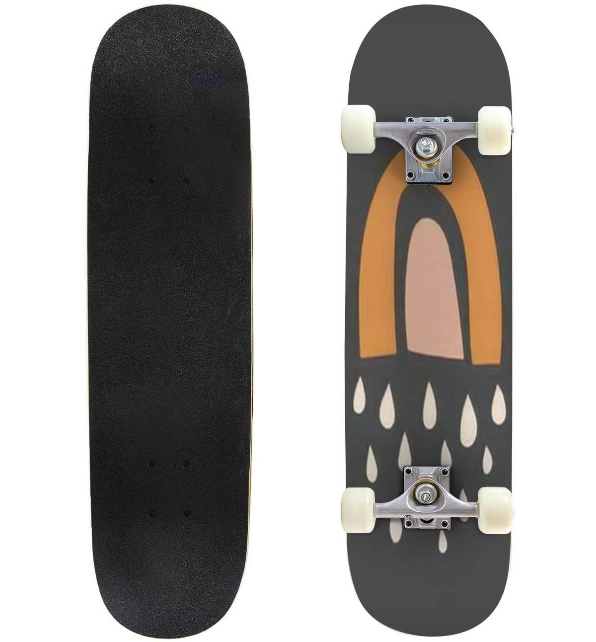 Skateboards for Beginners Abstract Minimalistic Boho Minimalist Mid ...