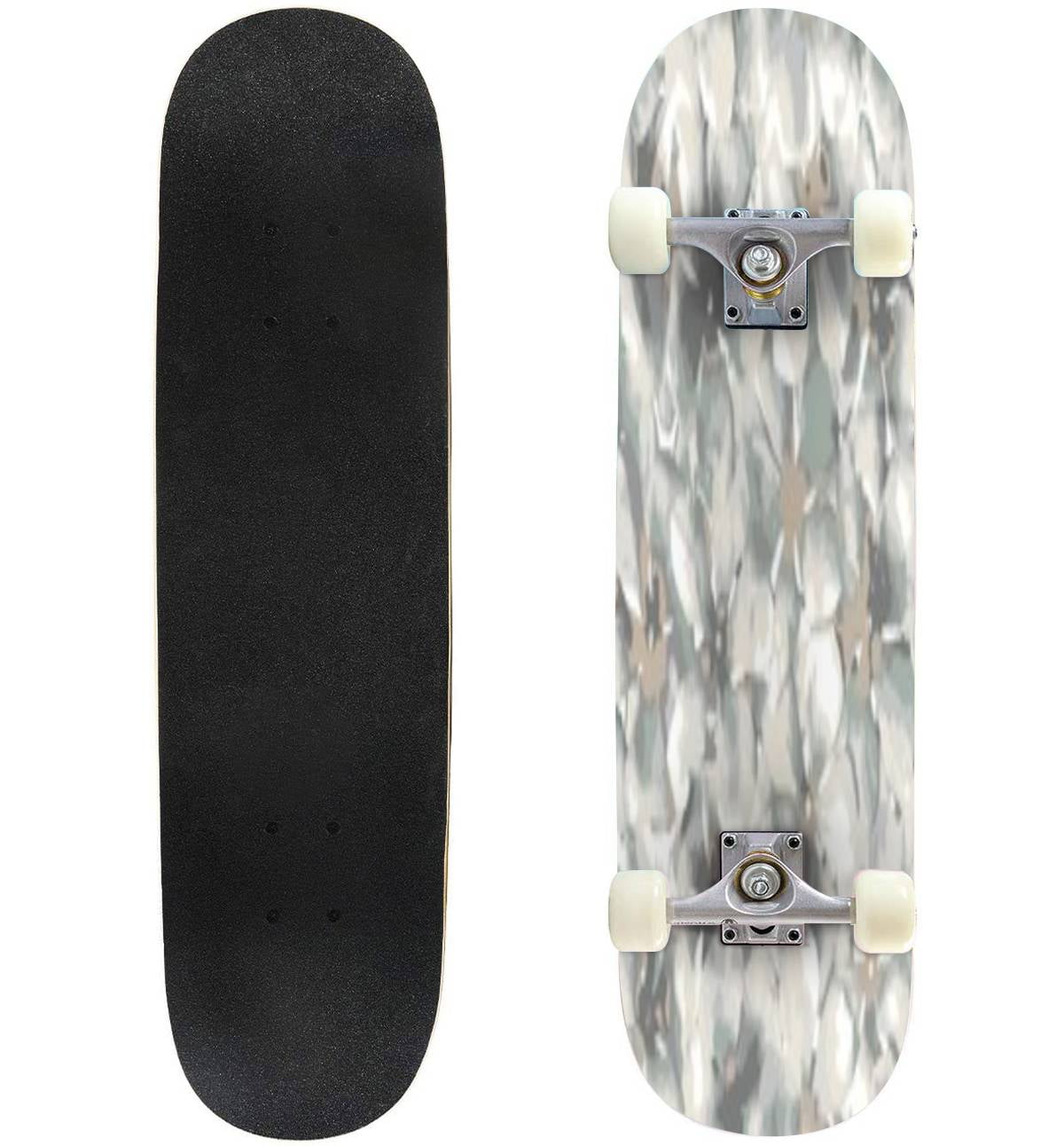 Skateboards for Beginners Abstract modern flower texture pattern ...