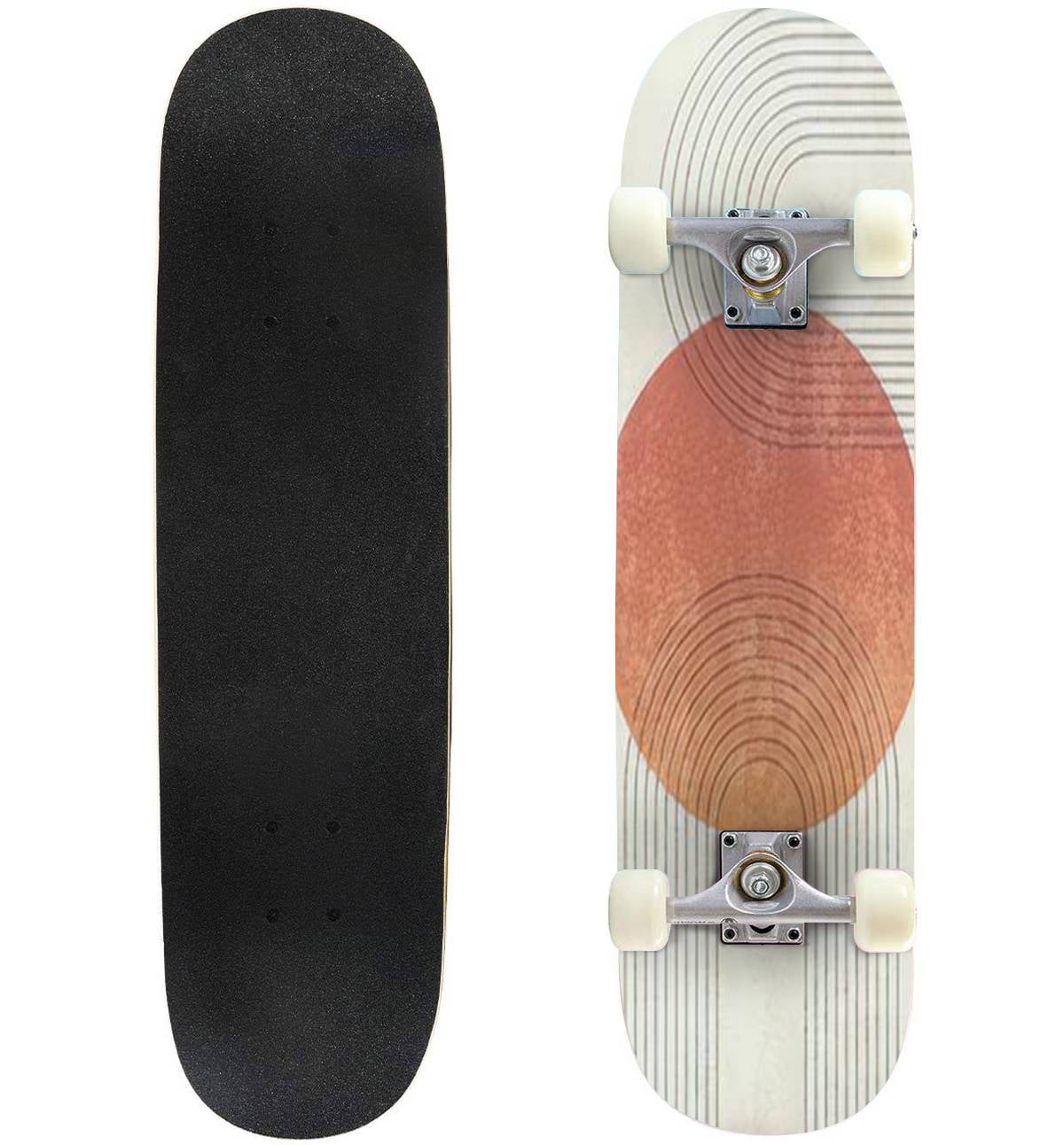 Skateboards for Beginners Abstract poster geometric shapes lines ...