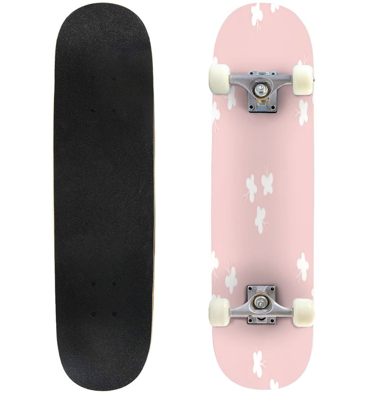 Skateboards for Beginners Butterfly seamless pattern Repeating cute ...