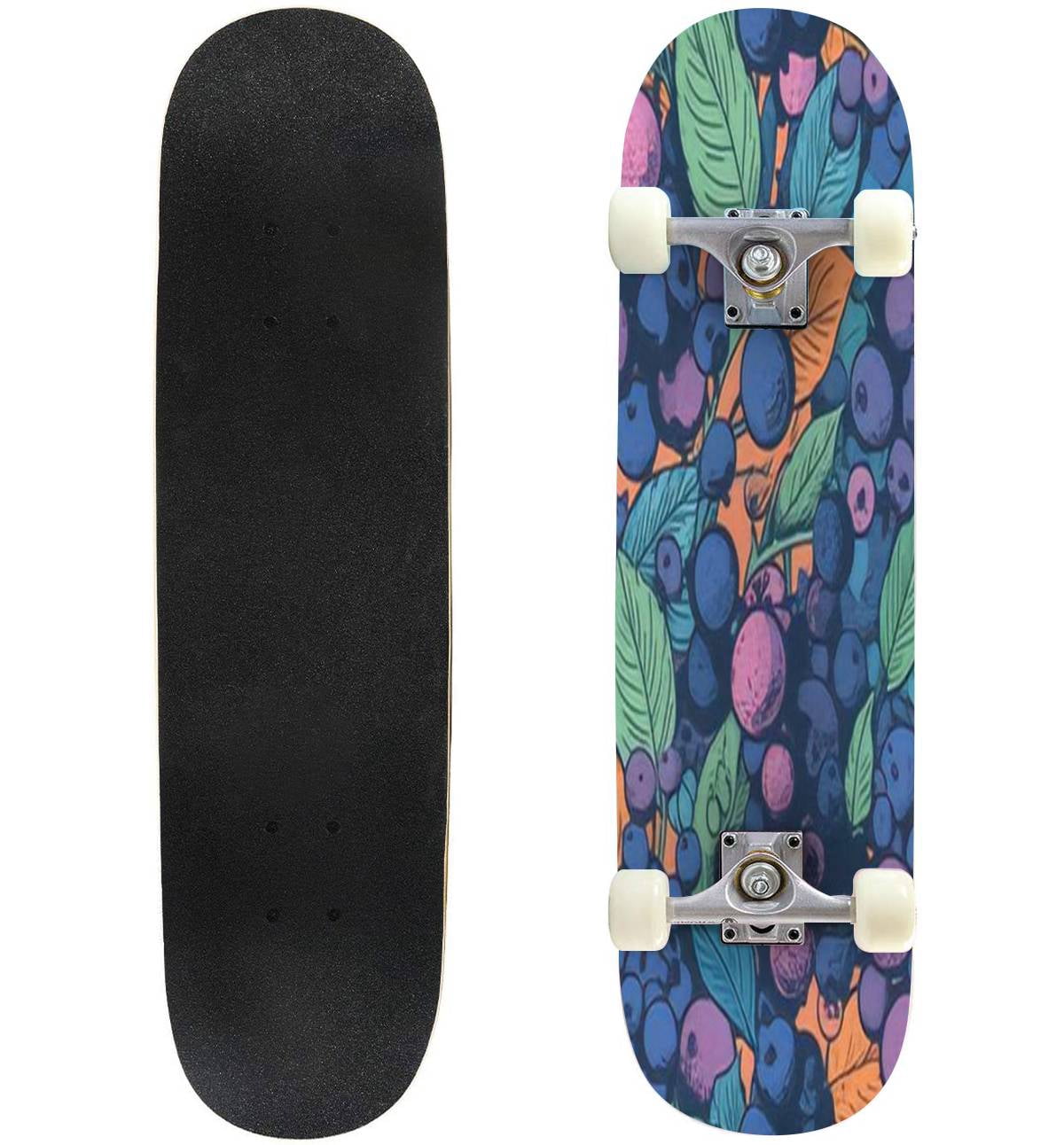 Skateboards for Beginners Colorful Blueberries blueberries a colorful ...