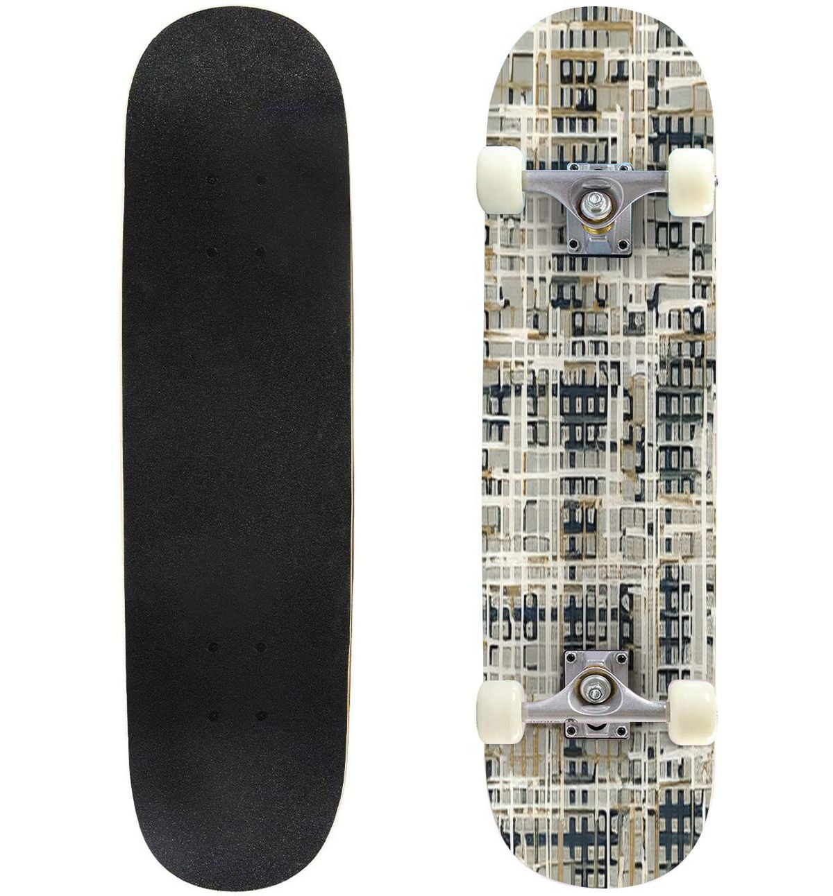 Skateboards for Beginners Geometry texture classic modern repeat ...