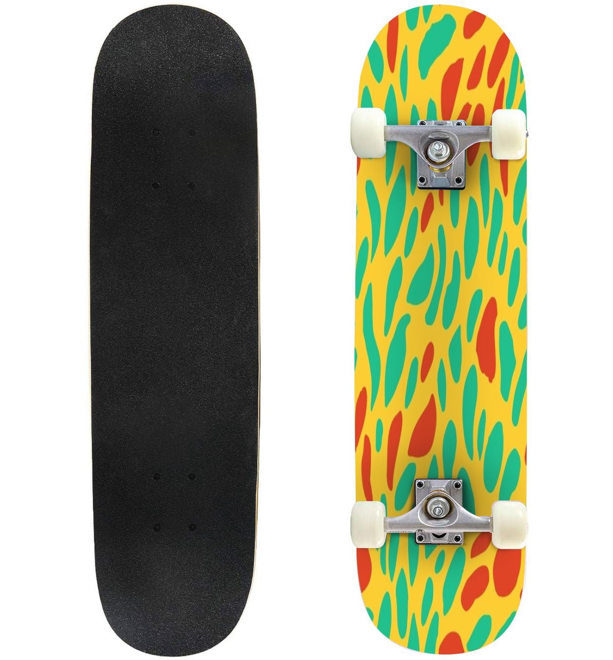 Skateboards for Beginners Purple Seamless Nature Trendy Decor ...