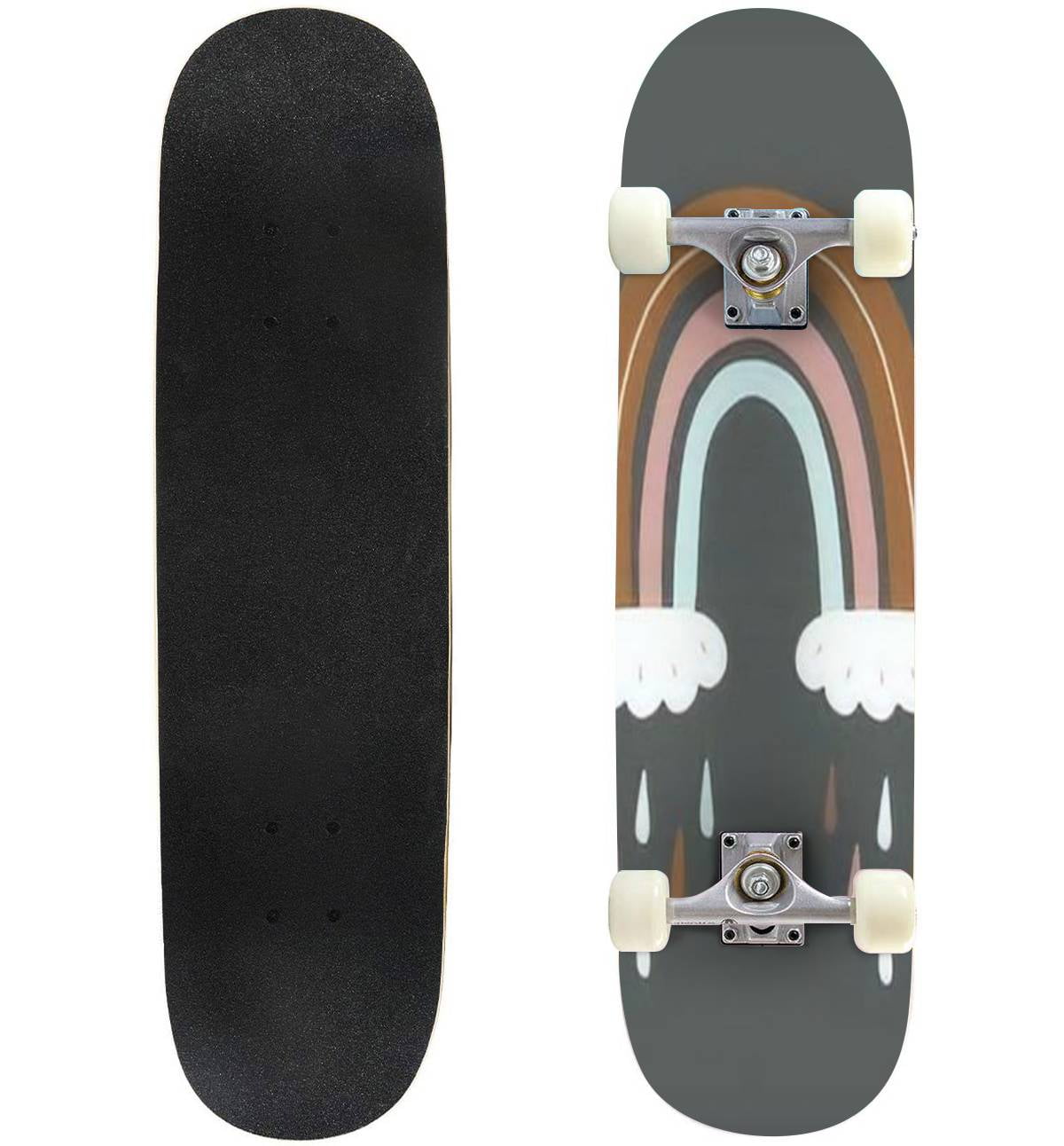 Skateboards for Beginners Scandinavian rainbow boho color for childrens ...