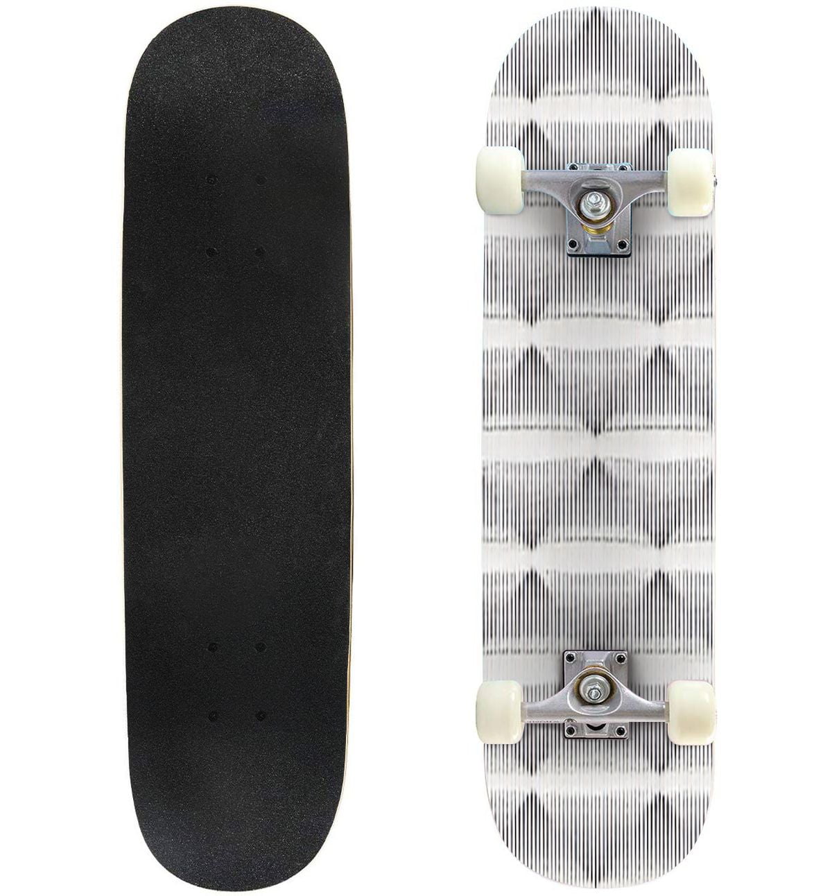 Skateboards for Beginners Seamless halftone diamond rhombus shape line ...