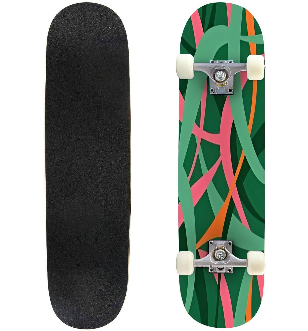 Skateboards for Beginners Seamless linear geometric pattern Abstract ...