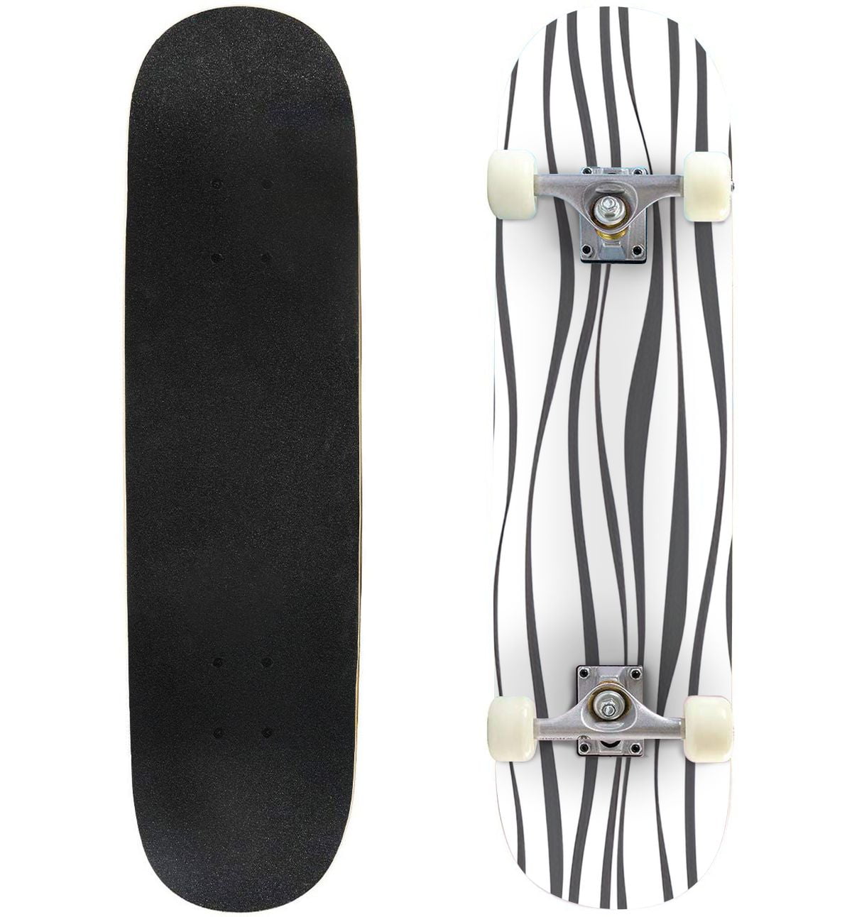 Skateboards for Beginners Stripe texture Linear pattern Line art Hand ...