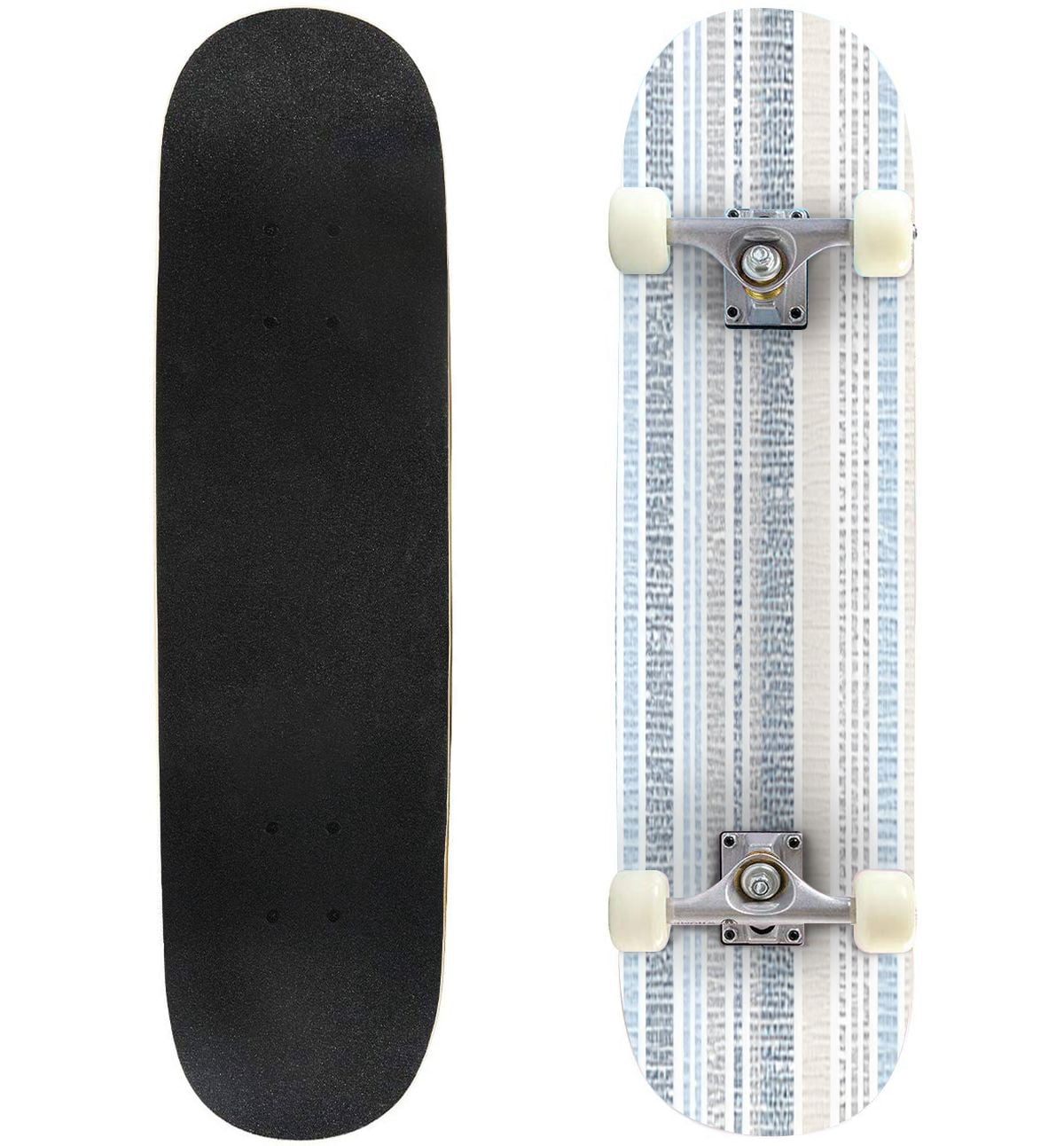 Skateboards for Beginners Vertical scratched summer lines Abstract ...