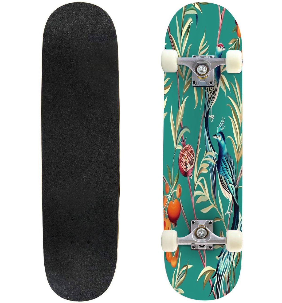 Skateboards for Beginners Vintage garden pomegranate fruit tree exotic ...