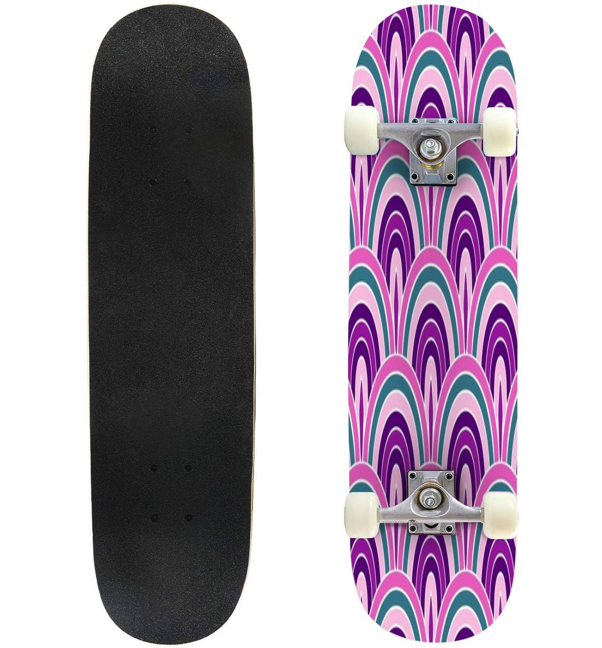 Skateboards for Beginners Vivid snake skin scales seamless pattern ...