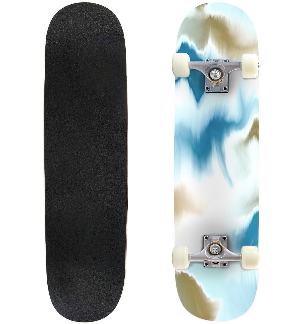 Skateboards for Beginners Water degrade texture Seamless liquid flow ...