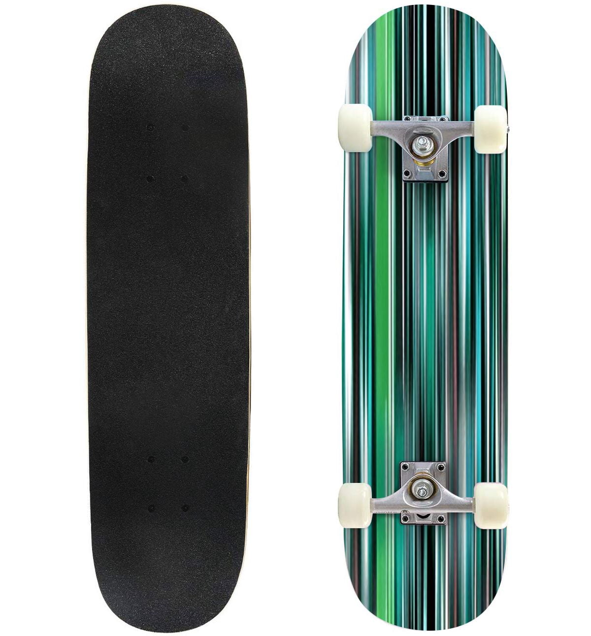 Skateboards for Beginners Watercolor vertical lines seamless pattern ...