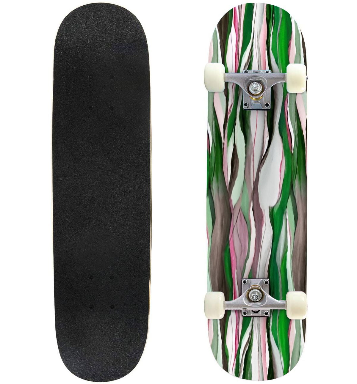 Skateboards for Beginners color combination meter textile pattern 31"x8 ...