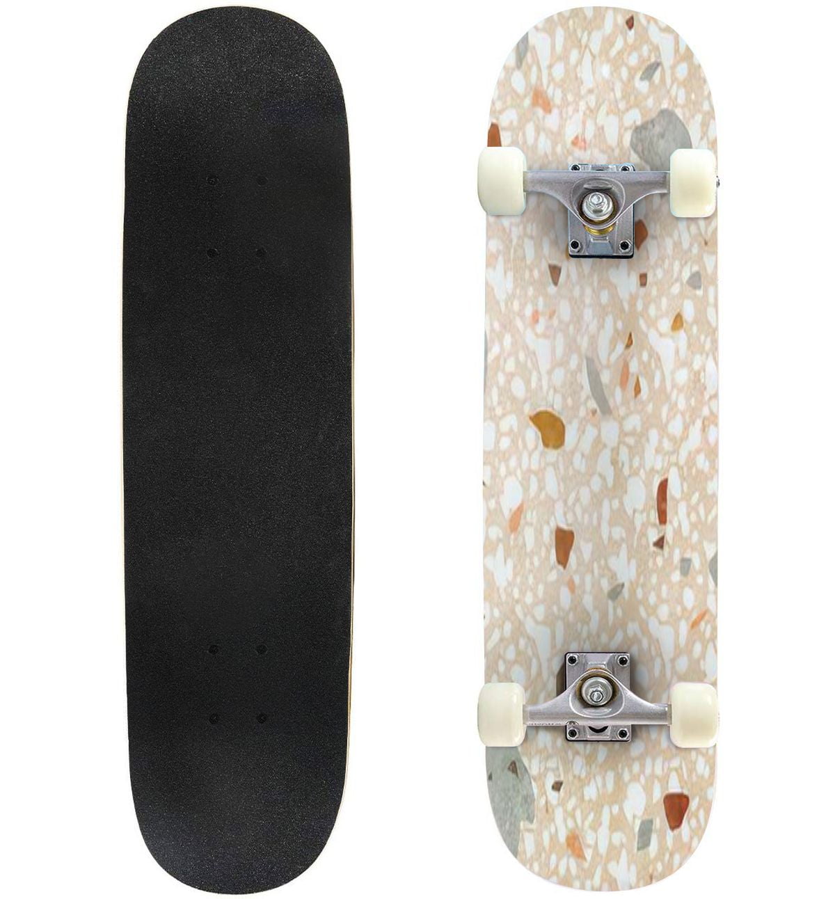 Skateboards for Beginners terrazzo seamless texture mid century modern ...