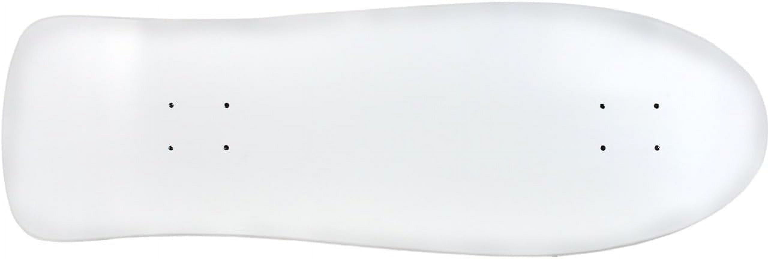 Skateboards Old School 10 x 30in White Blank Deck - Walmart.com