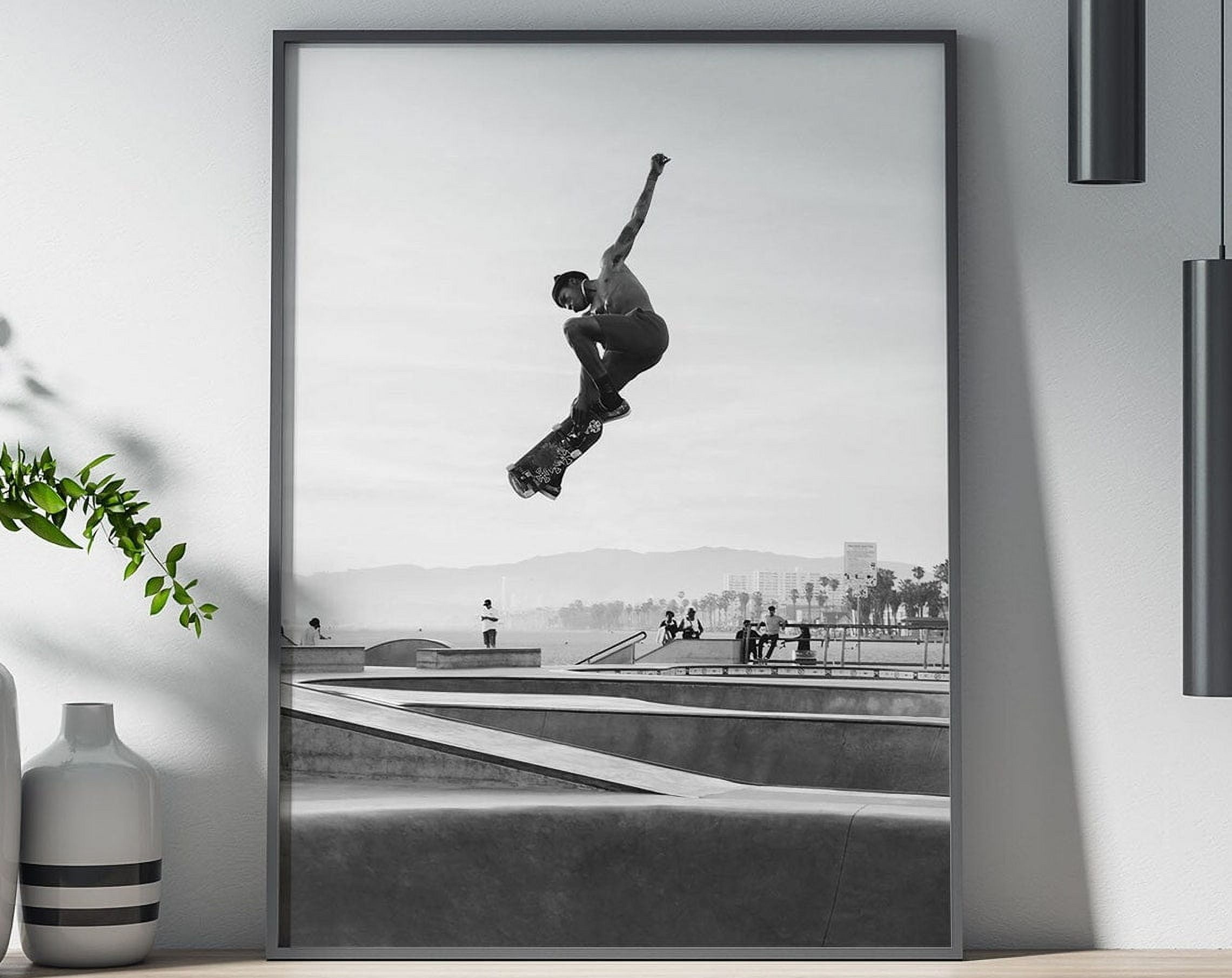 Skater Poster, Poster Print, Wall Decor, Sports, Skateboarding, Urban ...