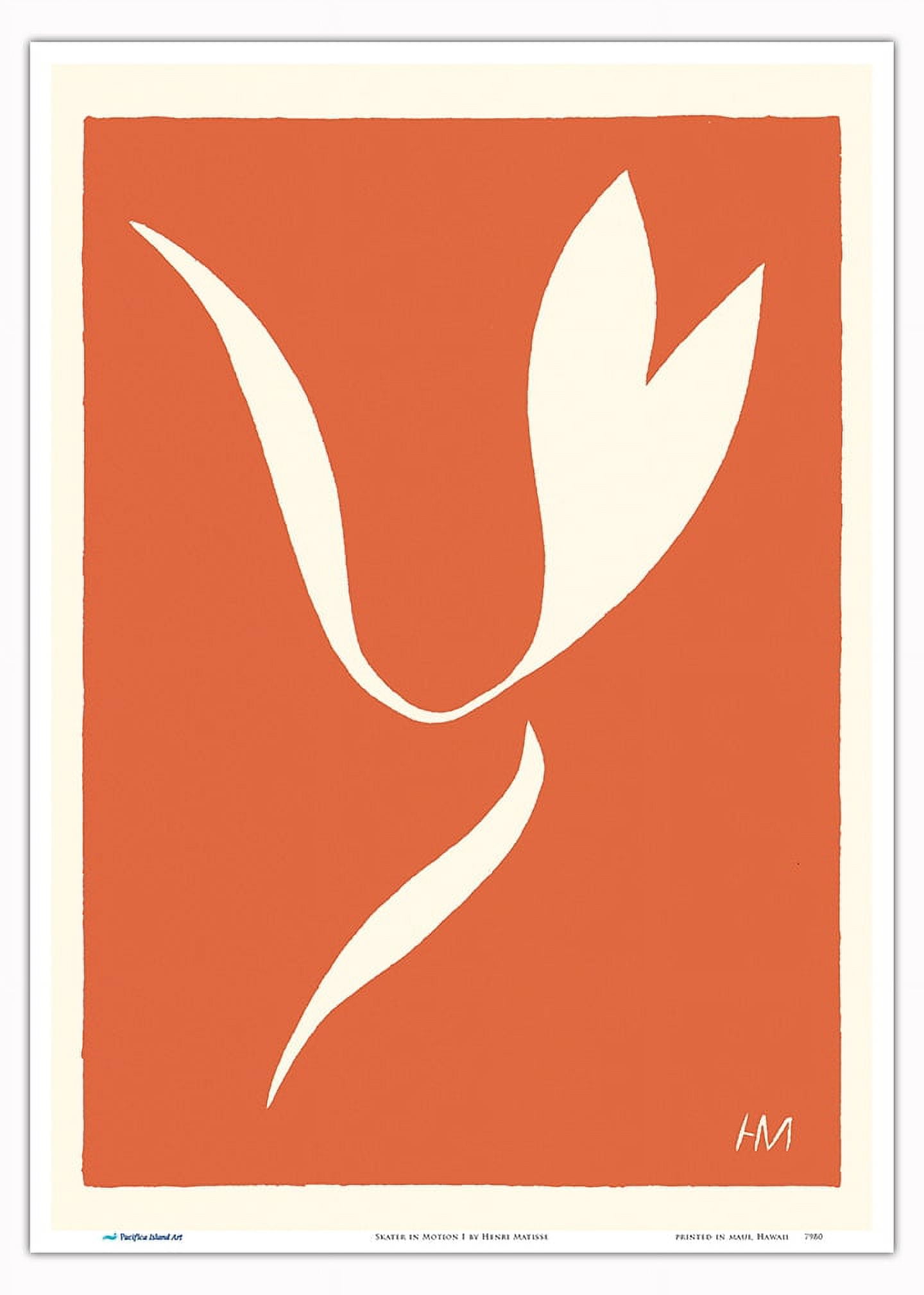 Skater in Motion I - Linocut Verve Magazine No. 4 November 1938 by ...