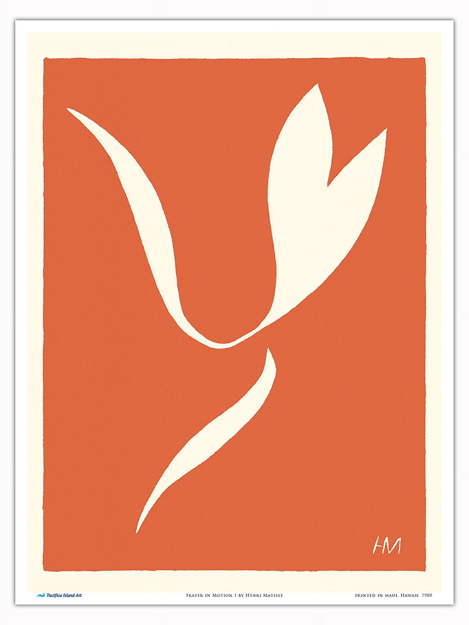 Skater in Motion I - Linocut Verve Magazine No. 4 November 1938 by ...