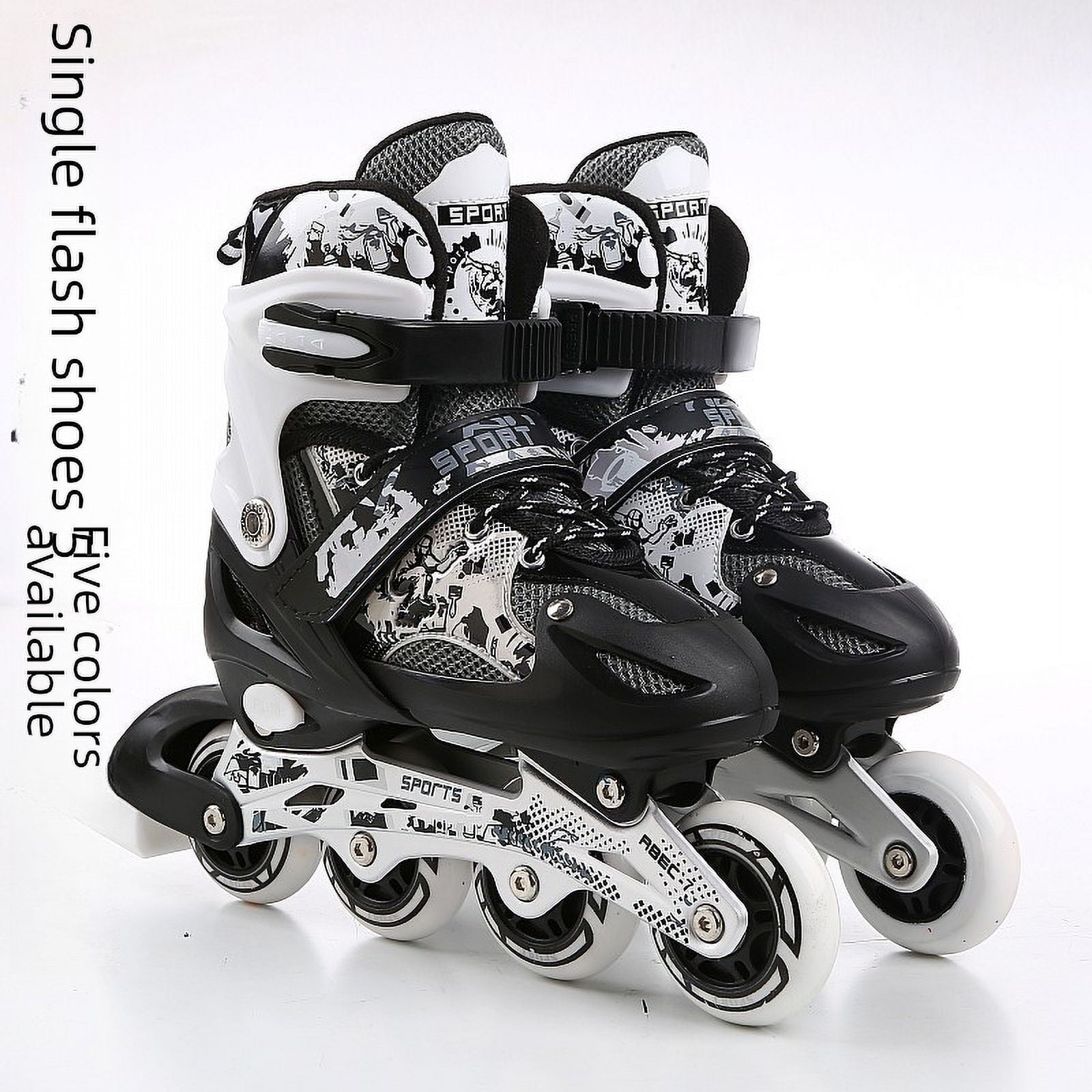 Skating shoes children's roller skating shoes, adult inline adjustable ...