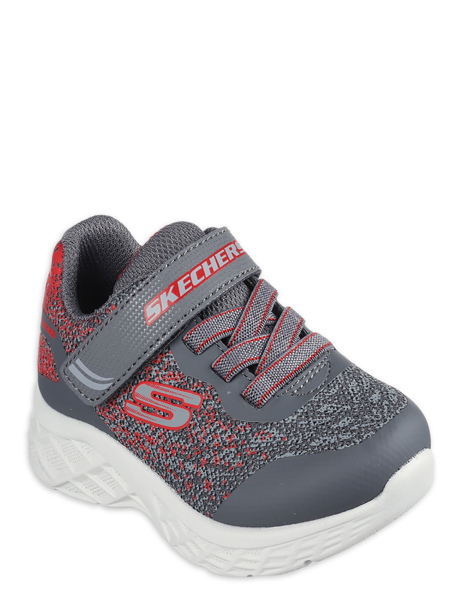 Skechers Boys Microspec II Athletic Sneaker - Walmart.com