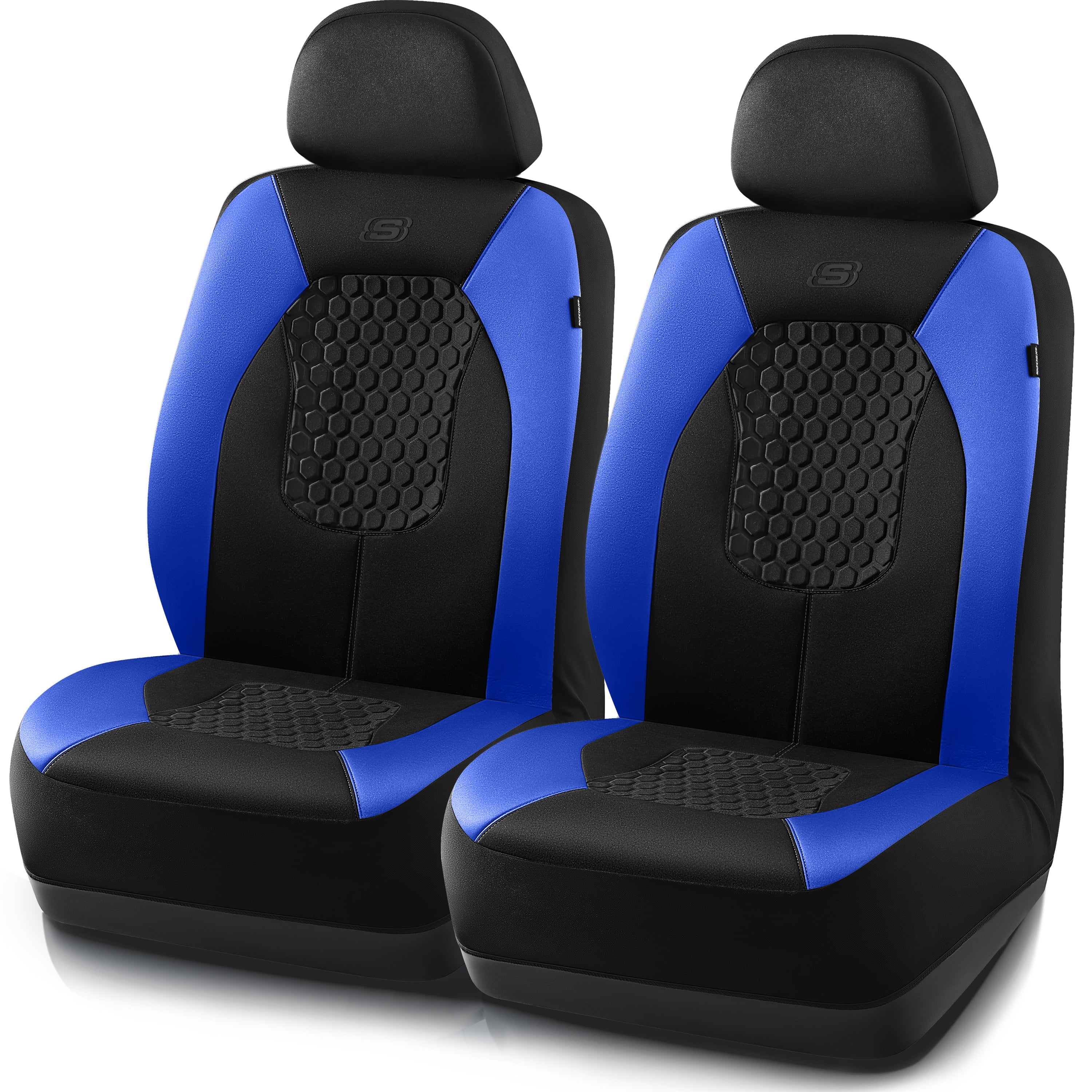 Skechers Gel Infused Car Seat Covers-Universal Fit, Blue 24MP12 ...