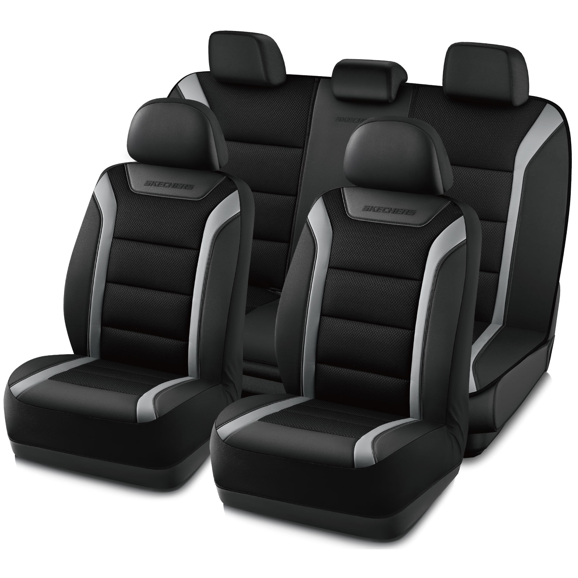 Skechers Leather Mesh Full Set Car Seat Cover – Premium Comfort with ...