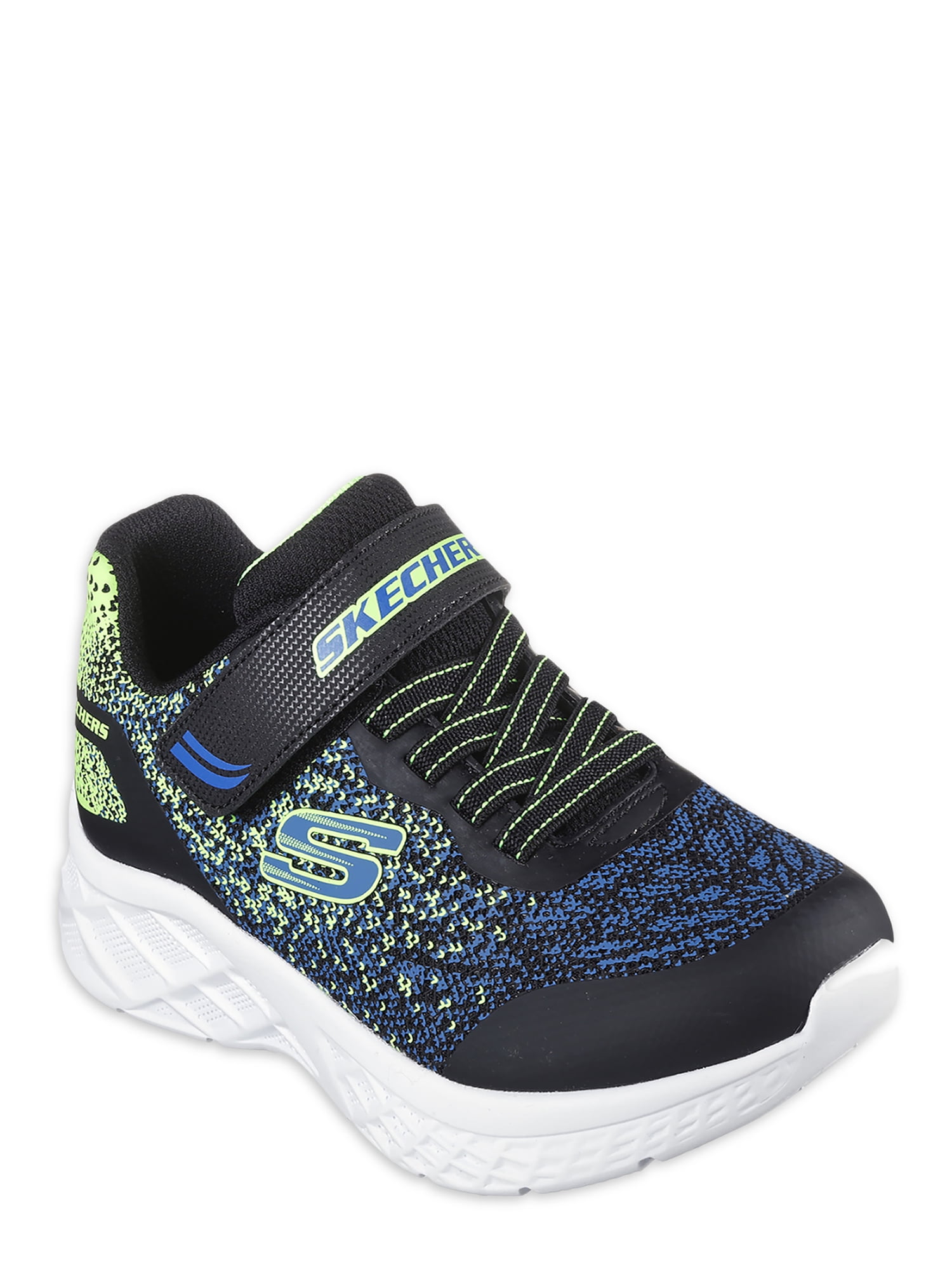Skechers Boys Microspec II Athletic Sneaker - Walmart.com