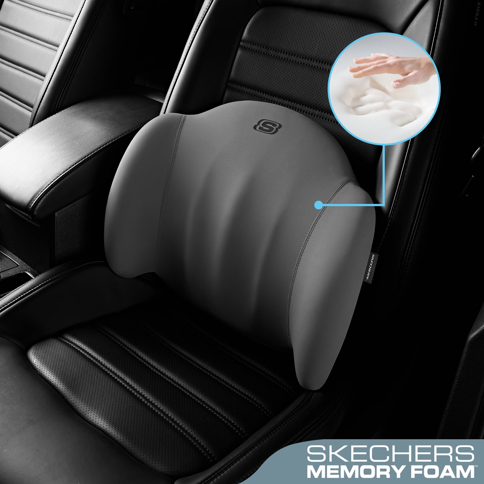 Skechers Memory Foam Automotive Lubar Support,Comfortable Support for ...